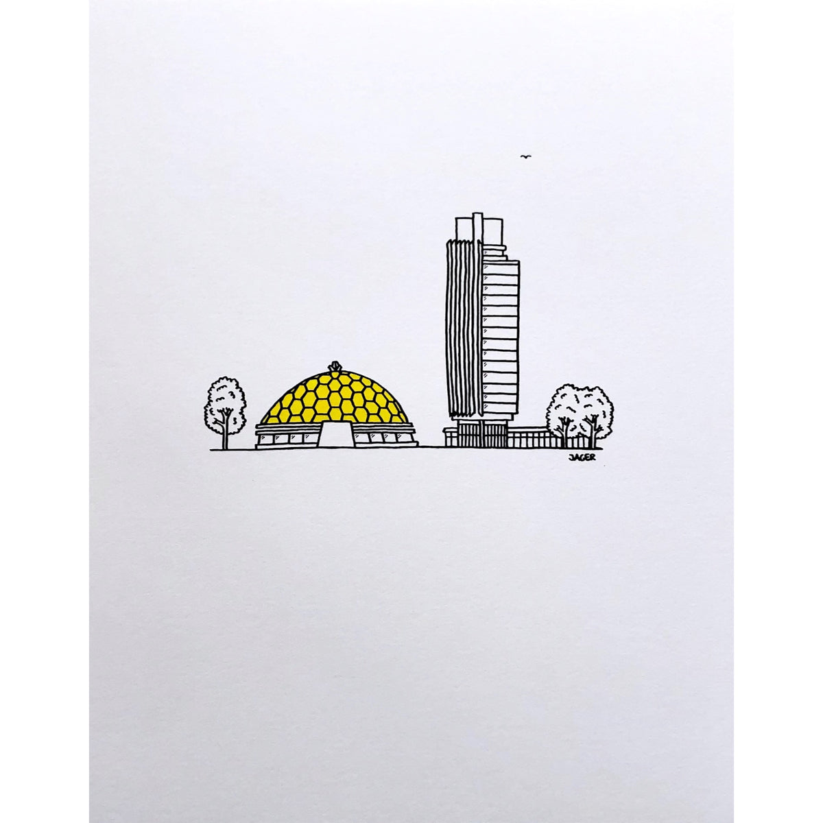 Arjan Jager Illustration Prints (Various Images) – OKCMOA STORE