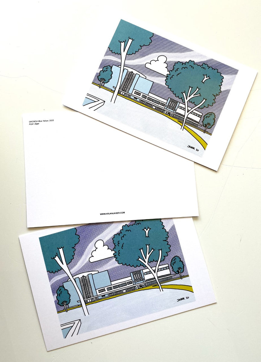 Arjan Jager OKCMOA Post Card – OKCMOA STORE