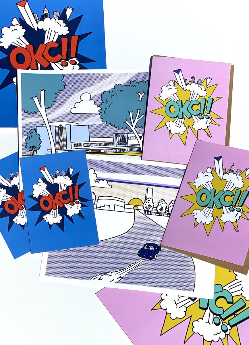 Arjan Jager OKCMOA Note Card – OKCMOA STORE