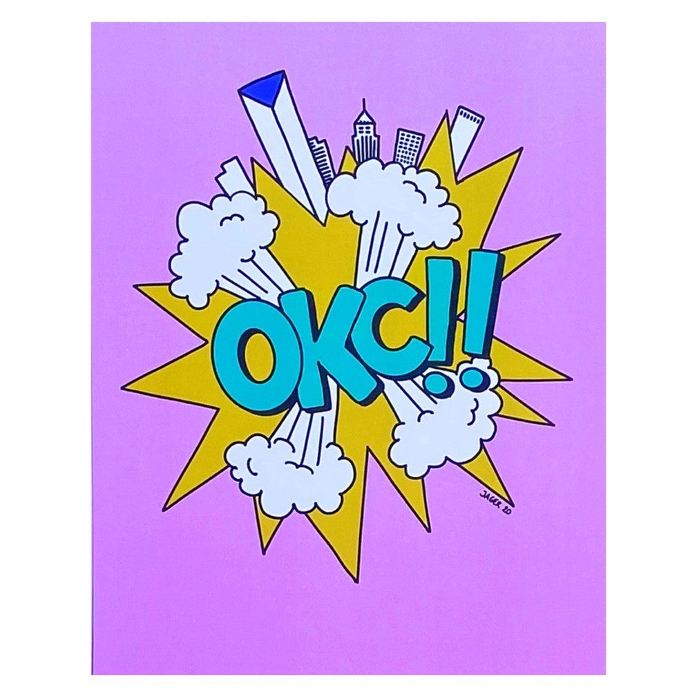 Arjan Jager OKC! Print – OKCMOA STORE