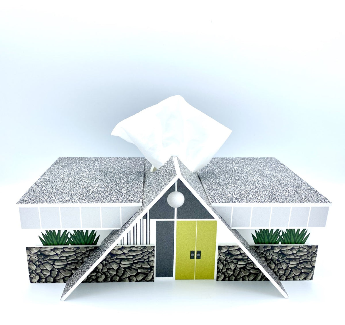 Mid Century Modern Swiss Miss House Tissue Box Cover – OKCMOA STORE