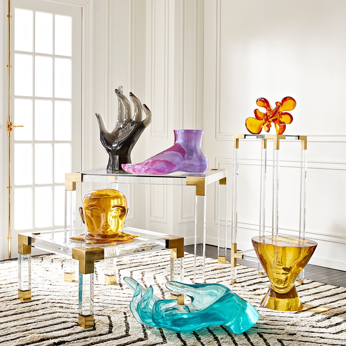 Jonathan Adler Giant Acrylic Hand Bowl – OKCMOA STORE