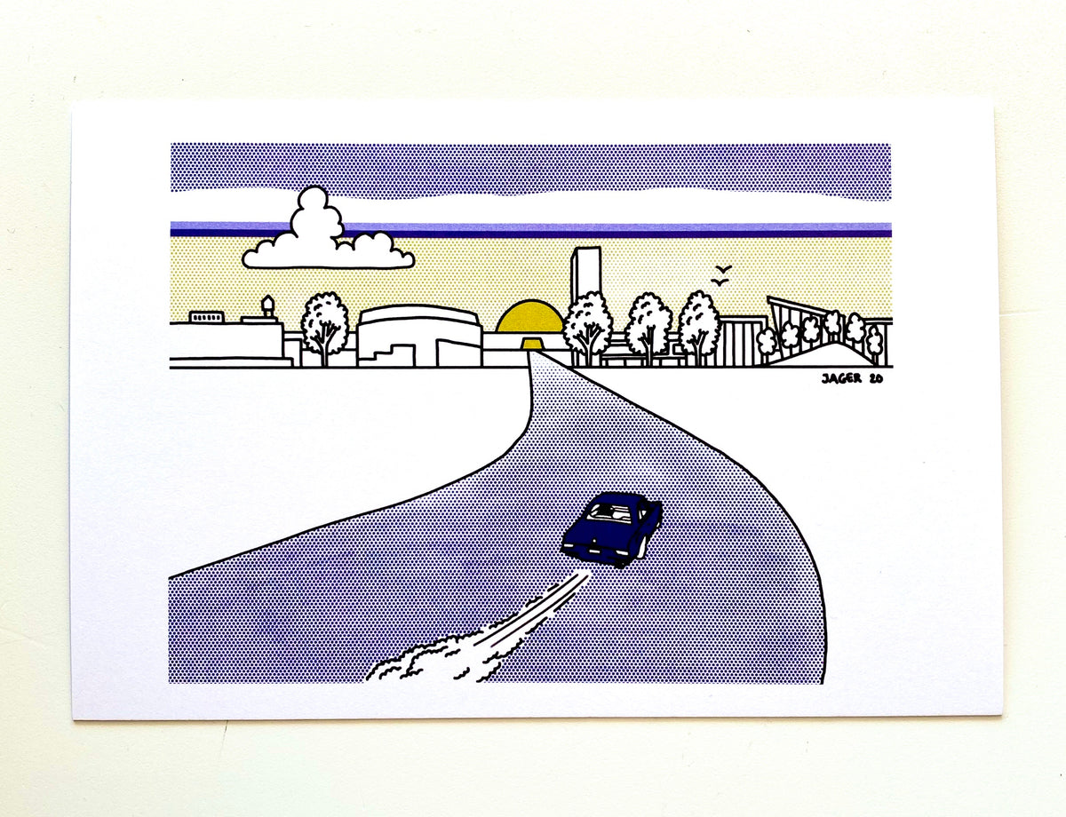 Arjan Jager Oklahoma City Boulevard Post Card – OKCMOA STORE